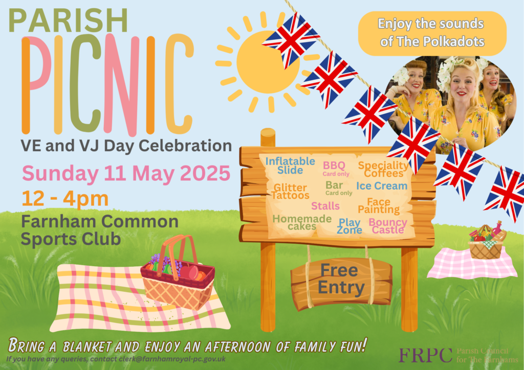 Parish Picnic and VE & VJ Celebration – Farnham Royal Parish Council